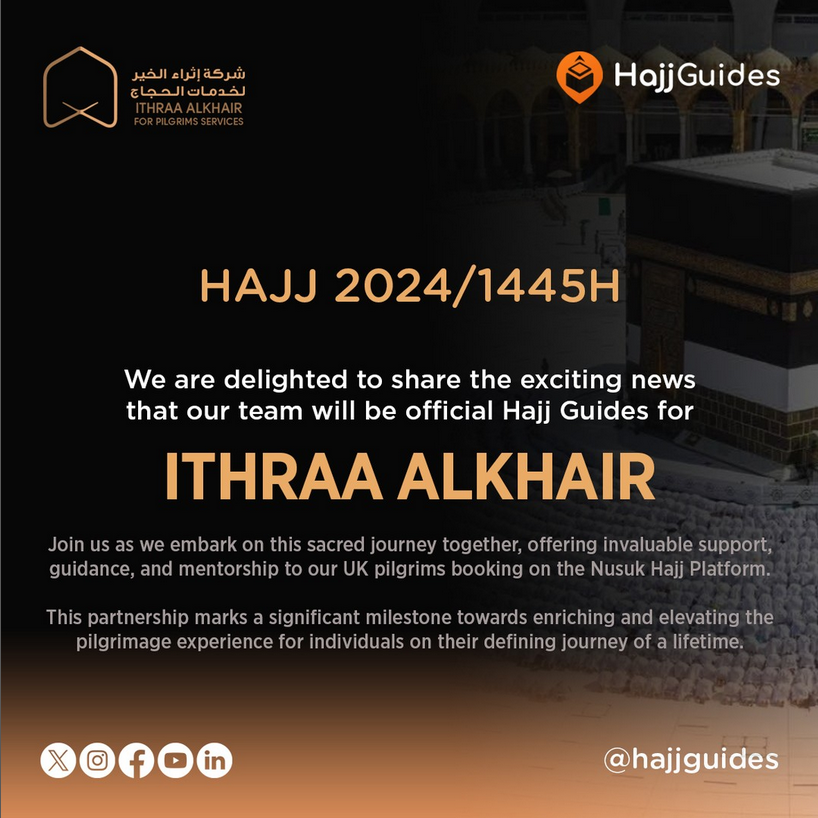 Ithraa Alkhair Packages – Hajj Guides – Official Guides for Nusuk Hajj ...