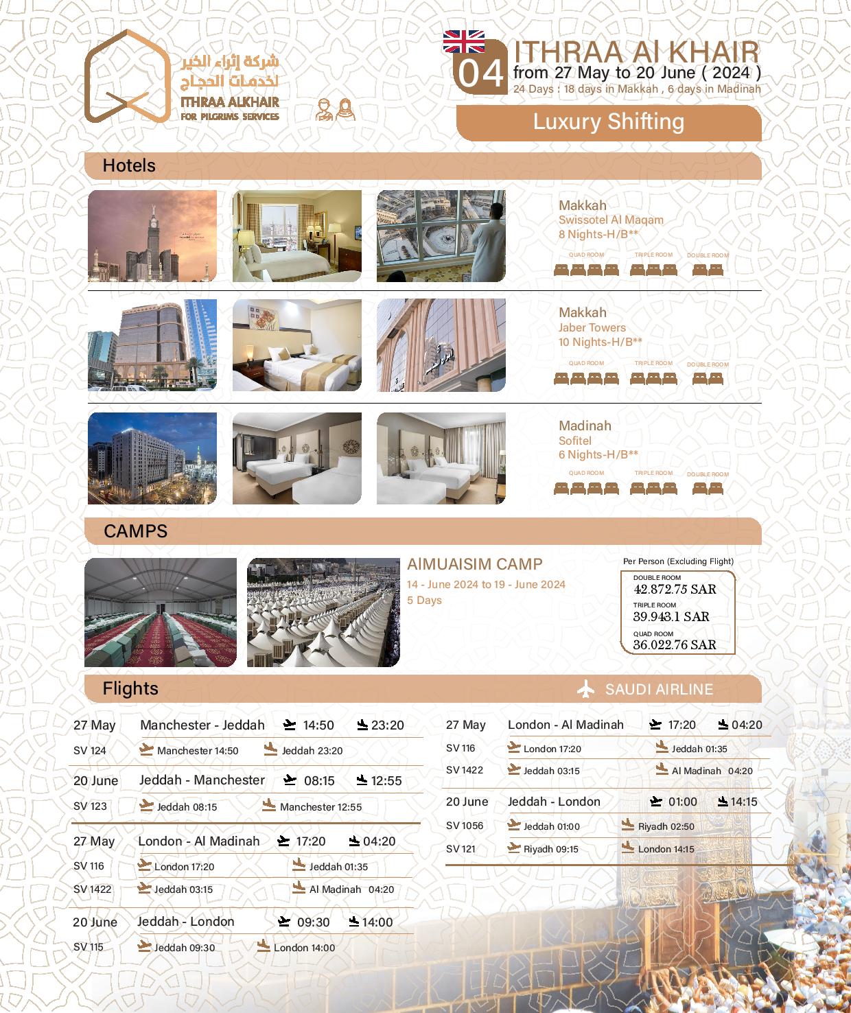 Ithraa Alkhair Packages – Hajj Guides – Official Guides for Nusuk Hajj ...